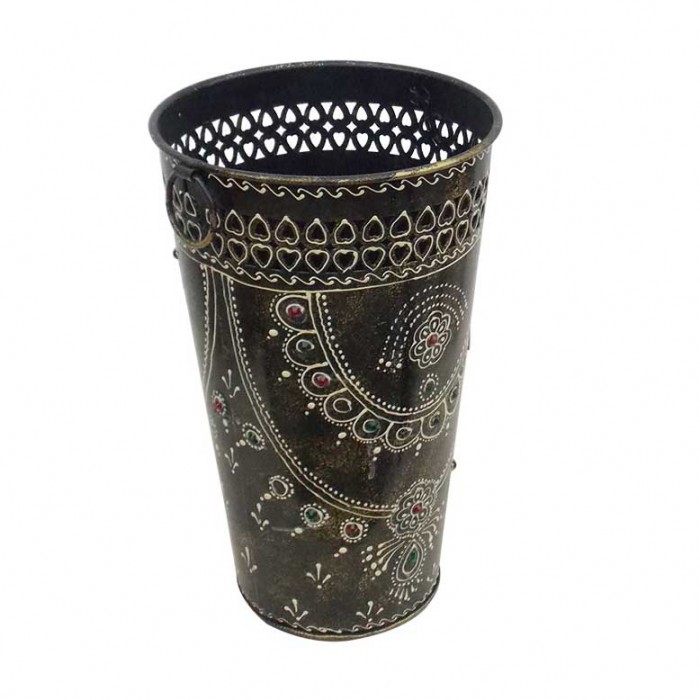 Iron Painted Bucket - Large