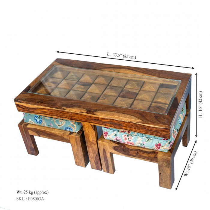 Nesting Stools - Set of Three