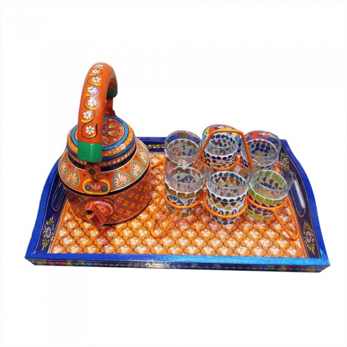 Indian Railway Station Chai Wala Style Vintage Brass Chai Ketali (Tea ...